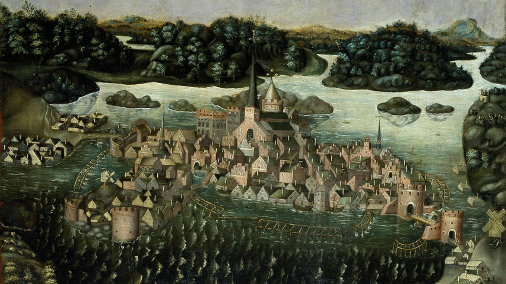 Stockholms födelse – ett lås för Mälaren | Sveriges Museer